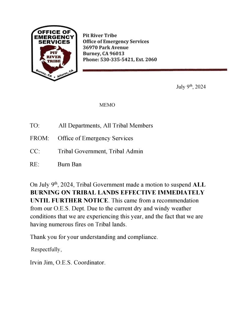 Official Home of the Pit River Tribe