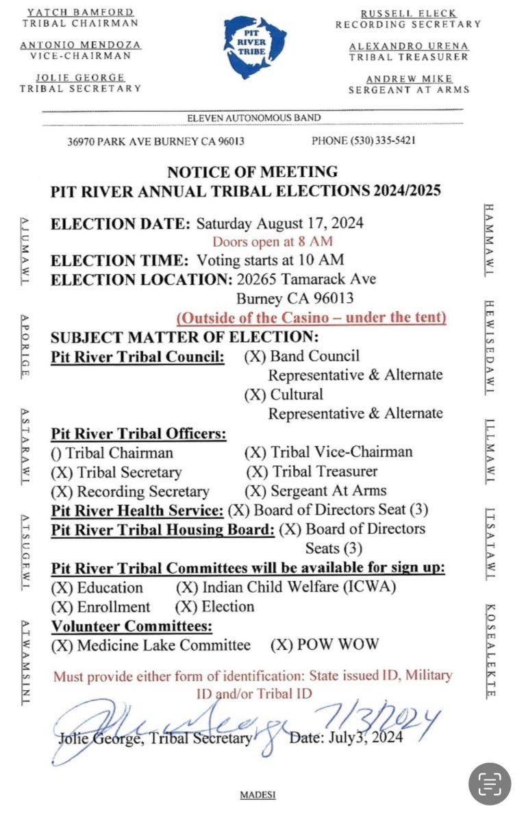 Official Home of the Pit River Tribe